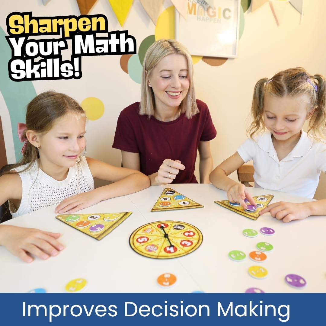 Pidoko Kids Matheroni Pepperoni | Math Games for Kids Ages 5+ | Additi